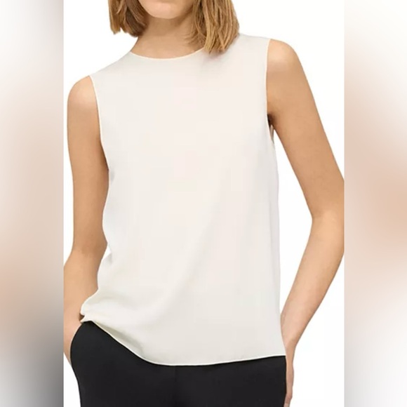 Theory | Tops | Elegant And Classic Theory Silk Tank | Poshmark